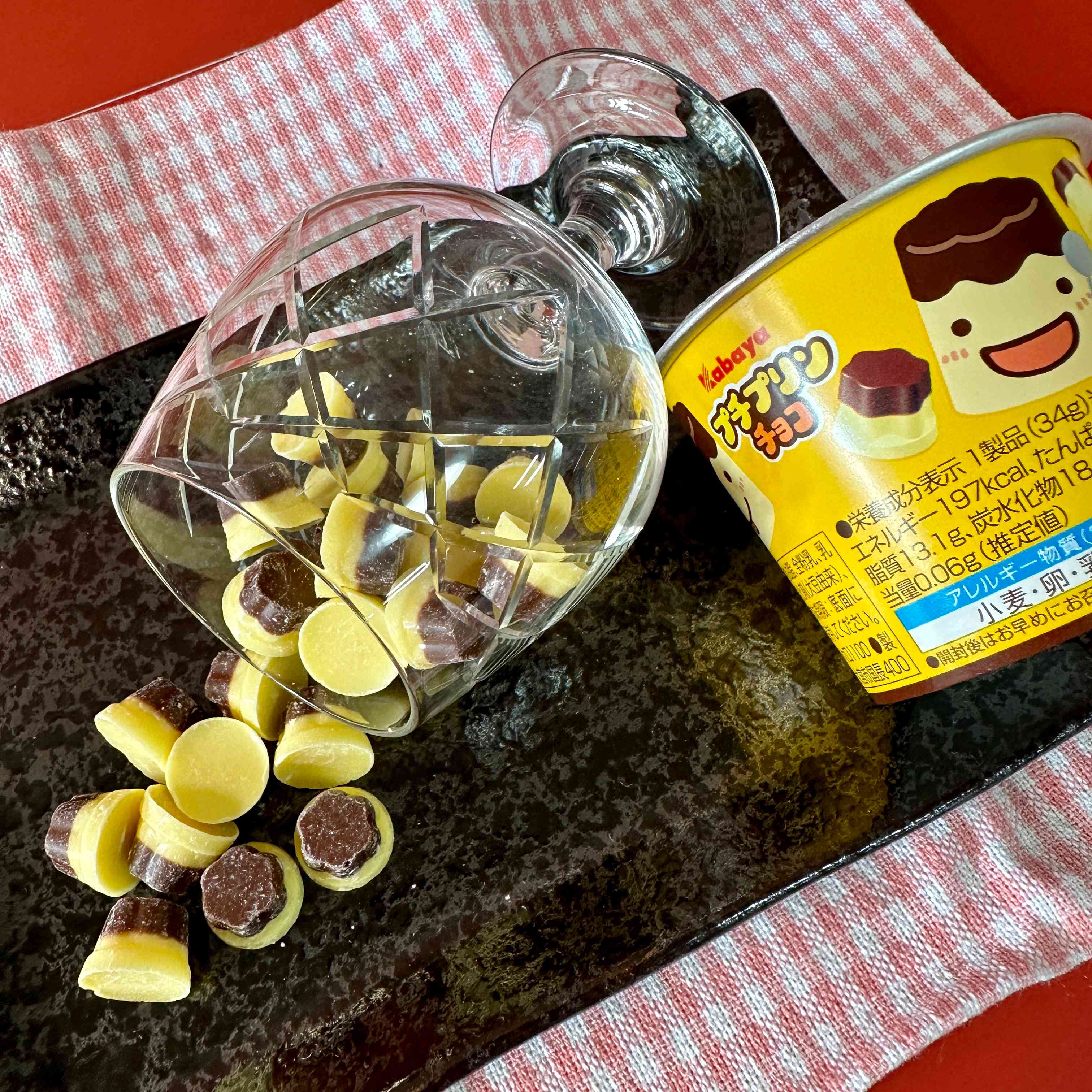 【Kabaya】Petit Pudding Chocolate 1piece 34g | ton!ten!ton!
